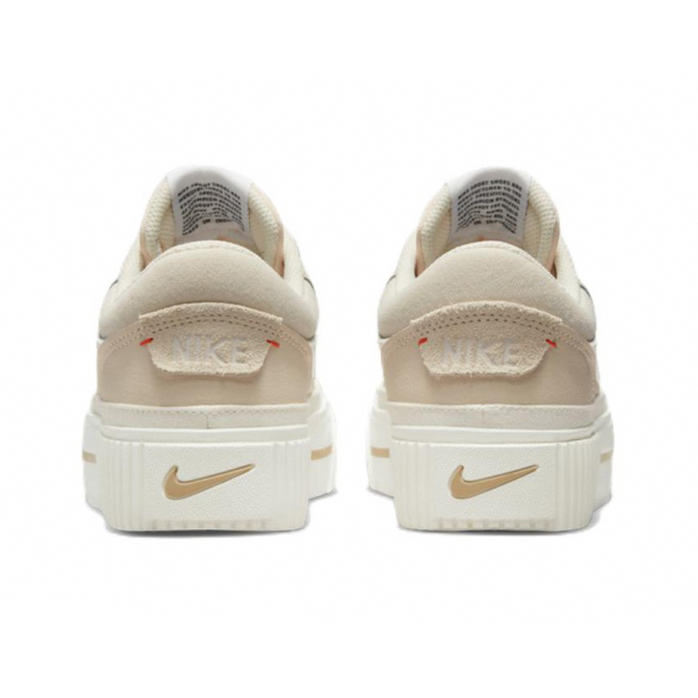 NIKE 耐吉 Court Legacy Lift 厚底 蜂蜜奶茶色 休閒鞋 DM7590-200 - PChome 24h購物